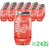 Amazon | 透ける缶 VTalk ブルーレモネード 350ml×8本 (BLUE LEMONADE) | 食卓応援隊 | 炭酸水 通販