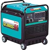 Amazon | Denyo (デンヨー) 小型ガソリン発電機 GE-2800SS-IV2 防音型 | 発電機