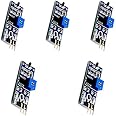 Amazon.co.jp: 5pcs Digital Thermal Sensor Module Temperature Sensor ...