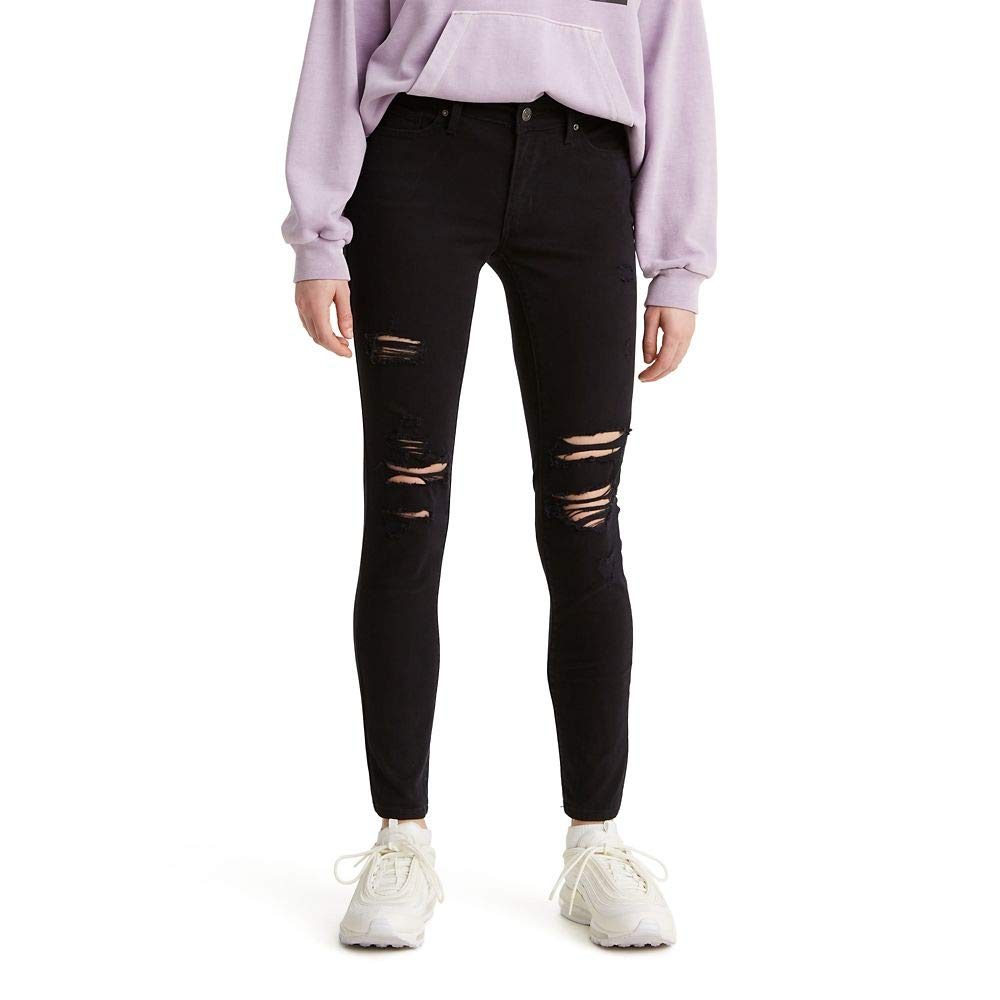 (アンココ)Angcoco Womens Sexy High Waist Destroyed R | ファッションスタイル