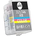 Amazon.co.jp: 【shipon】BC-345/346XL 互換インクカートリッジキャノン Canon用 インク BC311/310通用 インク 【 BC-346XLC×1】 大容量 ...