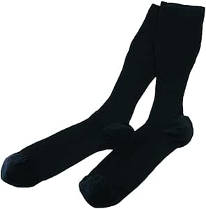 Amazon | BiBi Grant アティーボ・ハイソックス ブラック 2足組 3L | グラントイーワンズ | 機能性パンツ・ショーツ