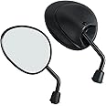 Amazon | TKY ショートミラー サイドミラー バイク スクーター カスタム ミラー 汎用 (M10, ブラック) | ミラー | 車＆バイク