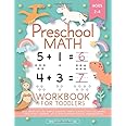 Amazon | Preschool Math Workbook for Toddlers Ages 2-4: Beginner Math ...