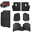 Amazon | KMONDER ジムニーノマド JC74 5ドア パーツ セット フロアマット ラゲッジマット シート背面マット 6点set 運転席 助手席 2列目 シート背面 ラゲッジ ...