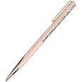 Amazon.co.jp: スワロフスキー SWAROVSKI ボールペン Crystal Shimmer クリスタル シマー ローズゴールド ...