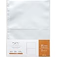 Amazon.co.jp: リヒトラブ myfa 推し活 写真 厚み0.1mm 10枚入り コレクションポケット 2ポケット A4 N3302 : 文房具・オフィス用品