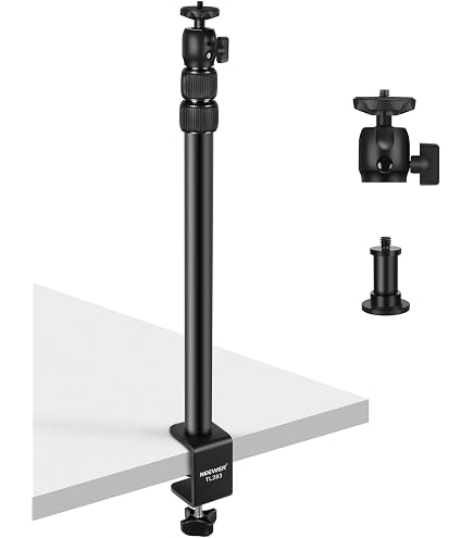 Telescoping Arm Mount NEEWER 2PCS Extendable Camera Desk Mount With 1/4 ...