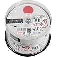 Amazon.co.jp: 【TYテクノロジーシリーズ】HIDISC DVD-R 録画用120分 CPRM対応 16倍速 ワイドプリンタブル白 50枚スピンドル×6個 ...
