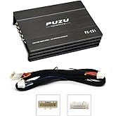 Amazon.co.jp: PUZU PZ-C31 4X 150 W 4 chから6 ch車載DSPアンプ車載ラジオの音質アップグレードデジタルオーディオ信号プロセッサプラグアンドプレイ ...