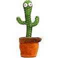 Luminous Cactus Plush Toy,Sing Cactus Mimicking Toy,Funny Dancing ...