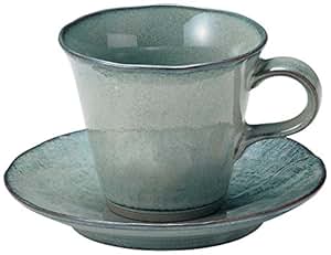 Amazon.co.jp : 美濃焼 カップ&ソーサー うぐいす W30131 : ホーム＆キッチン