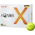 Amazon.co.jp: 本間ゴルフ HONMA TW-X ボール 2024年モデル BT2402 イエロー 1ダース（12個入り） : スポーツ＆アウトドア