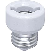 Amazon.co.jp: エルパ(ELPA) 口金変換アダプター 電球 ソケット 300V/6A E26⇒E11 B-2611H: ホーム＆キッチン