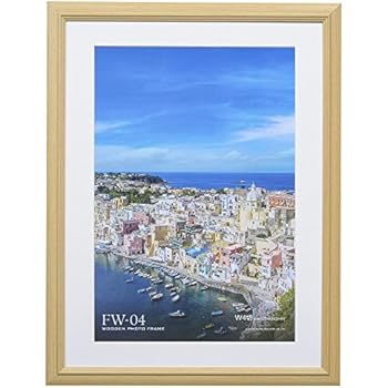 Amazon.co.jp： HAKUBA 額縁 MM-01 ワイド4切 木製 ホワイト FWMM01-WTW4: カメラ