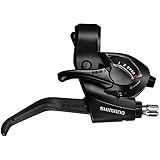 Amazon | シマノ ブレーキ/シフトレバー 3x7speed ST-EF500 2フィンガー ブラック 左右セット 602 | シマノ(SHIMANO) | シフトレバー