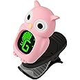 Amazon | SWIFF スイフ クリップ式チューナー キャラクターチューナー フクロウ B7 OWL TUNER PINK | チューナー | 楽器・音響機器