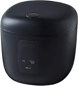 Amazon | simplus シンプラス マイコン式 4合炊き炊飯器 SP-RCMC4 (ブラック) | リコメン堂 | 炊飯器 通販