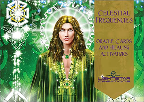 Amazon | Celestial Frequencies: Oracle Cards and Healing Activators ...