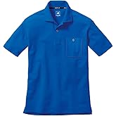 Amazon | バートル（BURTLE） 667 半袖ポロシャツ SS 003.ネイビー 作業服 | ポロシャツ 通販