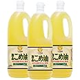 Amazon.co.jp: TSUNO こめ油 米油 逸品 1500g 3本入り 天然 ポリフェノール 6倍 : 食品・飲料・お酒
