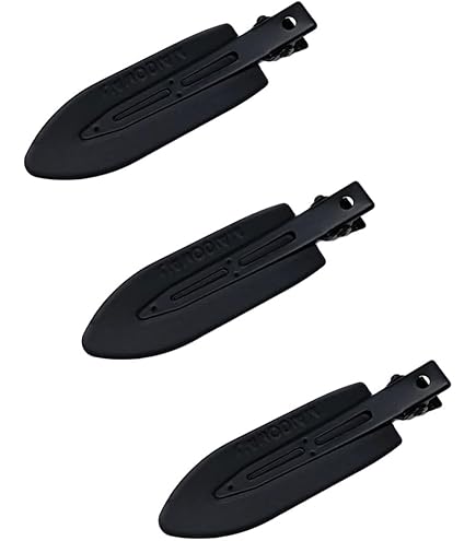 Amazon.co.jp: 貝印 癖がつきにくい前髪クリップ4P 黒・茶 : ビューティー