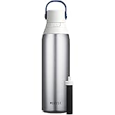 Brita Stainless Steel Premium Filtering Water Bottle, BPA-Free ...