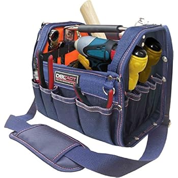Amazon | DBLTACT 350508 DT-SRB-9NV オープンキャリーバッグミニ | 工具差し