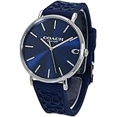 Amazon | コーチ COACH 腕時計 メンズ 男性用 紳士用 チャールズ Charles 41mm グレー文字盤 シリコンラバーベルト ...