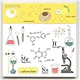 Amazon.co.jp: STUDY HOLIC クリアカバー付箋【化学】ふせん 付せん かわいい ST-170 : 文房具・オフィス用品