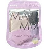 Amazon | カワモト MASMiX(マスミックス) マスク 30枚入 (ペールライラック×ダークグレー) ×3個セット | ノーブランド品 | ドラッグストア
