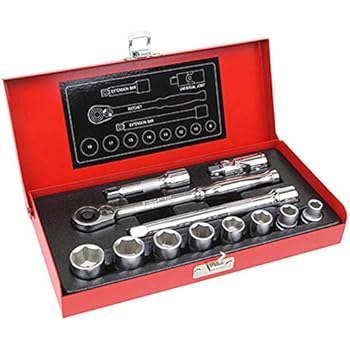 Amazon | SK11 ソケットレンチセット TS-312M 12PCS 差込角:9.5mm 12点 1セット | DIY・工具・ガーデン