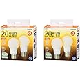 Amazon | オーム電機 LED電球 E26 20形相当 電球色 全方向 2個入 LDA3L-G AG52 2P 06-4701 OHM (× 2) | オーム（OHM） | LED電球