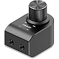 Amazon.co.jp: Cubilux 3.5mmイヤホン音量調節器、ヘッドフォン音量減衰器 アッテネーター、ミニジャックオーディオ ...
