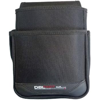 Amazon | DBLTACT 2段腰袋 大 ブラック DT-02-BK | 腰袋・釘袋