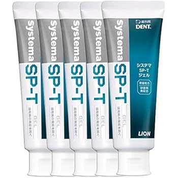 Amazon | DENT. システマ SP-T ジェル 85g (5本) | LION | 大人用ハミガキ粉 通販