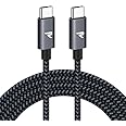 Amazon.co.jp: RAMPOW USB C ケーブル PD3.0対応 100W/5A 超高速充電 USB-C & USB-C ケーブル データ転送 断線防止 高耐久ナイロン ...