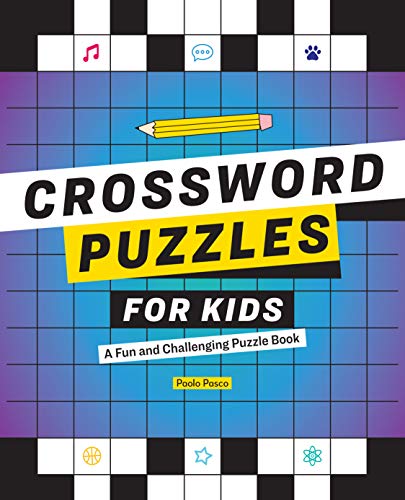 Amazon | Crossword Puzzles for Kids: A Fun and Challenging Puzzle Book ...