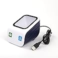 Amazon.co.jp: Docooler 2D QRバーコードスキャナー、QRデスクトップスキャナー、自動センサーUSB有線バーコードスキャナー、リアルタイムブロードキャスト ...