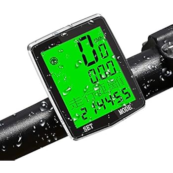 Amazon | SUNDING 有線式 多機能サイクルコンピューター SD-563B | SUNDING | サイクルコンピューター・GPS