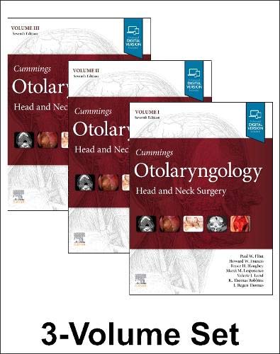Amazon | Cummings Otolaryngology: Head and Neck Surgery, 3-Volume Set ...