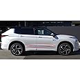 Amazon | CATYA 三菱 アウトランダーPHEV GN系専用 新型 サイドドア ガーニッシュ サイドモール トリム メッキモール エアロパーツ アクセサリー カスタム 内装 パーツ ...