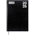 COS Commercial A4 Diary 2026, 1 Day to Page, Black Hardcover, 297 x ...