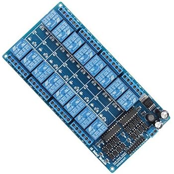Amazon | サインスマート（SainSmart） 16チャンネル 12V リレーモジュール for Arduino DSP AVR PIC ARM | サインスマート（SainSmart ...