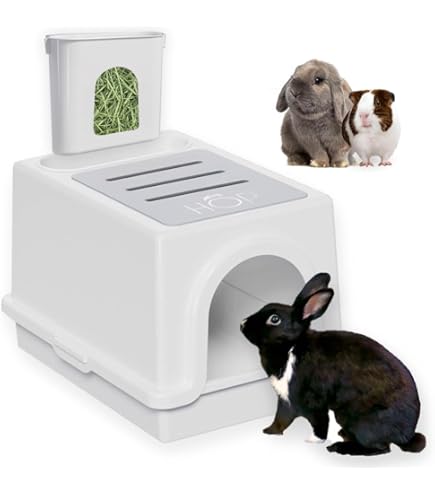 Bunny Cage HoppScotch.bun BUMBOX - Extra Large Rabbit Litter Box W ...