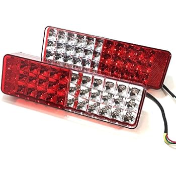 Amazon | スズキ ジムニー JA11/JA12/JA22/JB31/32用 LEDテールランプ/左右セット/純正交換 車検対応/赤白黄 | ブレーキ・テールランプ | 車＆バイク