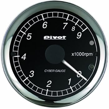 Amazon | PIVOT ( ピボット ) タコメーター【PROGAUGE】(ポンヅケ・チビタコ) 52Φ (白照明) PT5-W ...