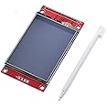 Amazon.co.jp: Hailege 2.4" ILI9341 240x320 SPI TFT LCDディスプレイ2.4インチタッチパネルLCD 5V / 3.3V : 産業・研究開発用品