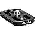 Amazon.co.jp: Leofoto シュープレート P-LH47 雲台用クイックリリースプレート 底面径60mm対応 雲台取付ねじ3/8"-16対応 アルカスイス対応 アルミ製 ...