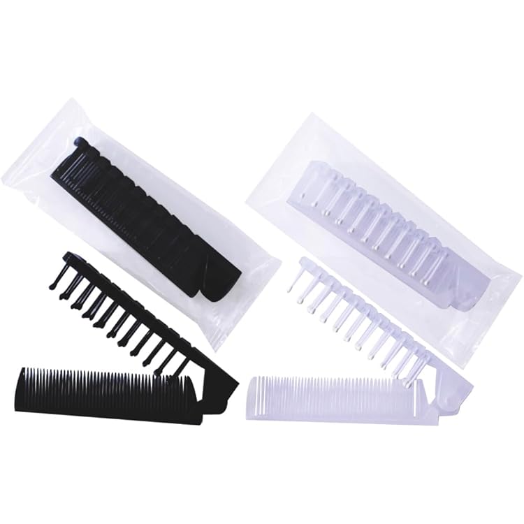 Amazon | ホテルアメニティ 使い捨てヘアブラシ 個包装タイプ 業務用